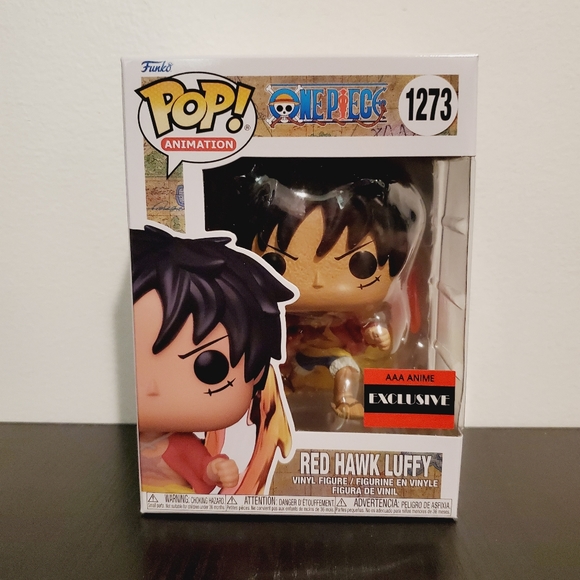 Funko | Other | Funko Pop Red Hawk Luffy 263 Aaa Exclusive | Poshmark